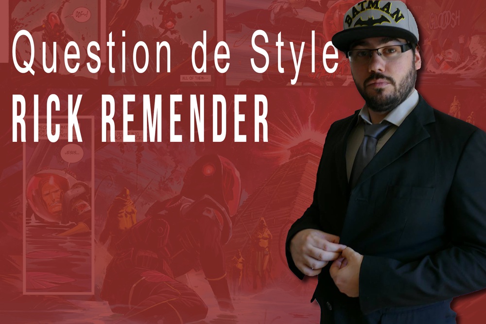 Rick Remender dans Question De Style Episode 4 par Comics Grincheux ...