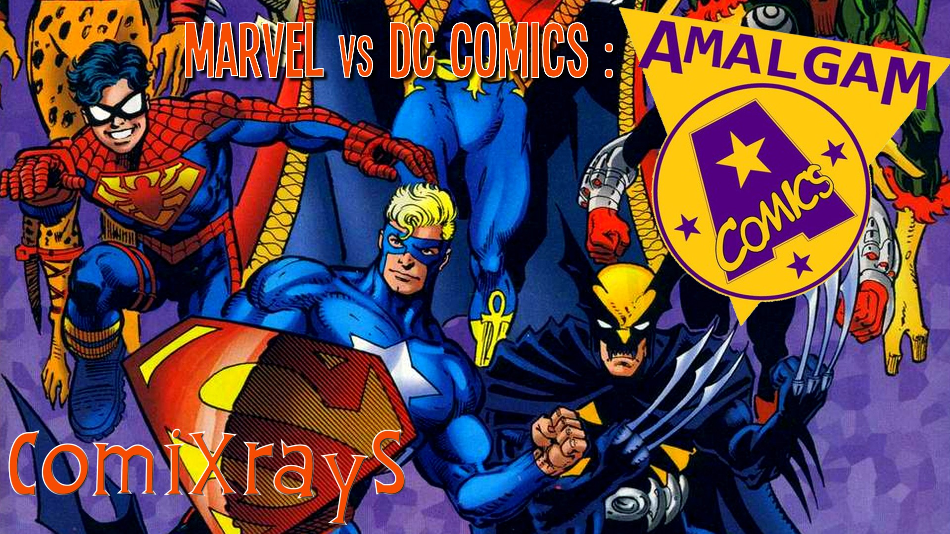 Marvel VS DC Comics : Amalgam ! - LesComics.fr