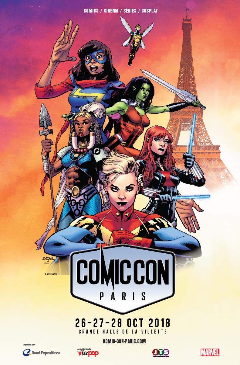 Comic Con Paris 2018 : les invités et le planning de LesComics.fr