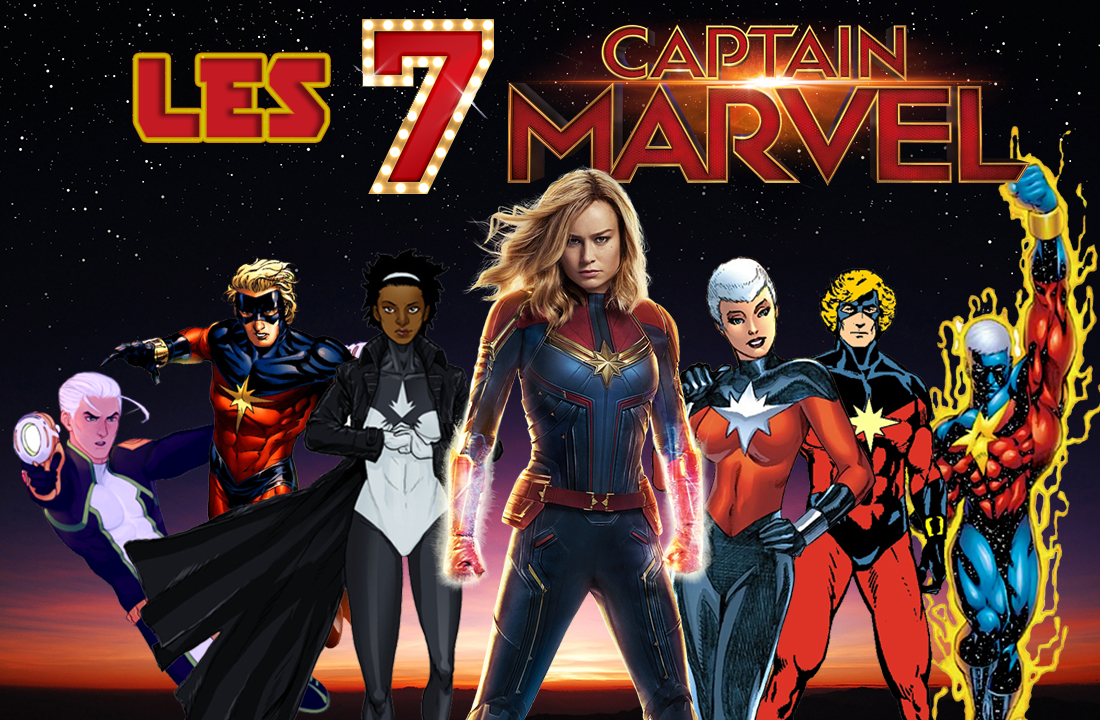 Les 7 Captain Marvel - Marvel Encyclopédie - LesComics.fr