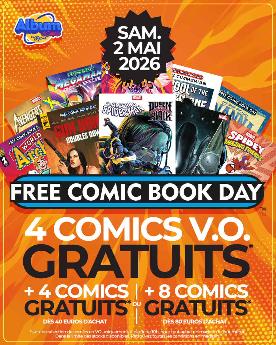 FCBD 2026 chez Album Comics / Momie Paris - LesComics.fr